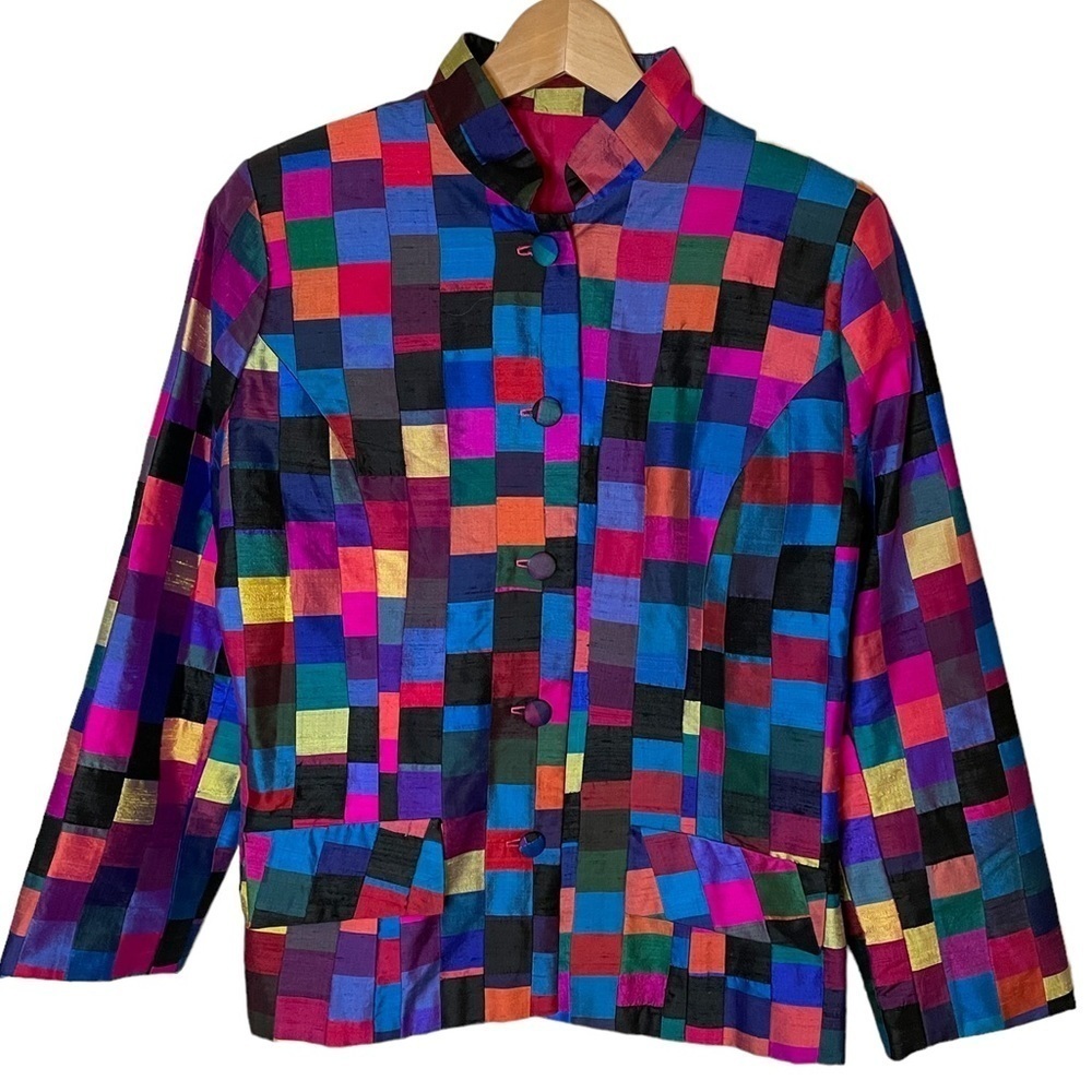 Mad Jak Designs Made In England Women’s Pure Silk Col… - Gem